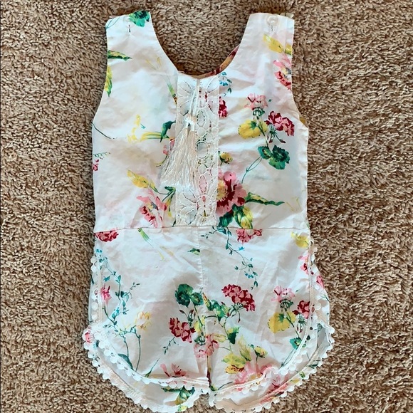 One Pieces | Girls Floral Romper | Poshmark